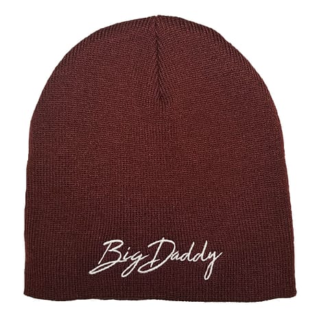 Big Daddy Knit Skull Cap (Maroon) | Big Daddy Clothing Co.