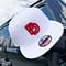Big Daddy Red Puff Logo Snapback Hat (White) | Big Daddy Clothing Co.