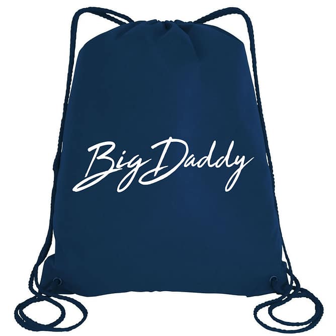 Big Daddy Signature Drawstring Bag | Big Daddy Clothing Co.