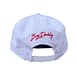 Big Daddy Red Puff Logo Snapback Hat (White) | Big Daddy Clothing Co.