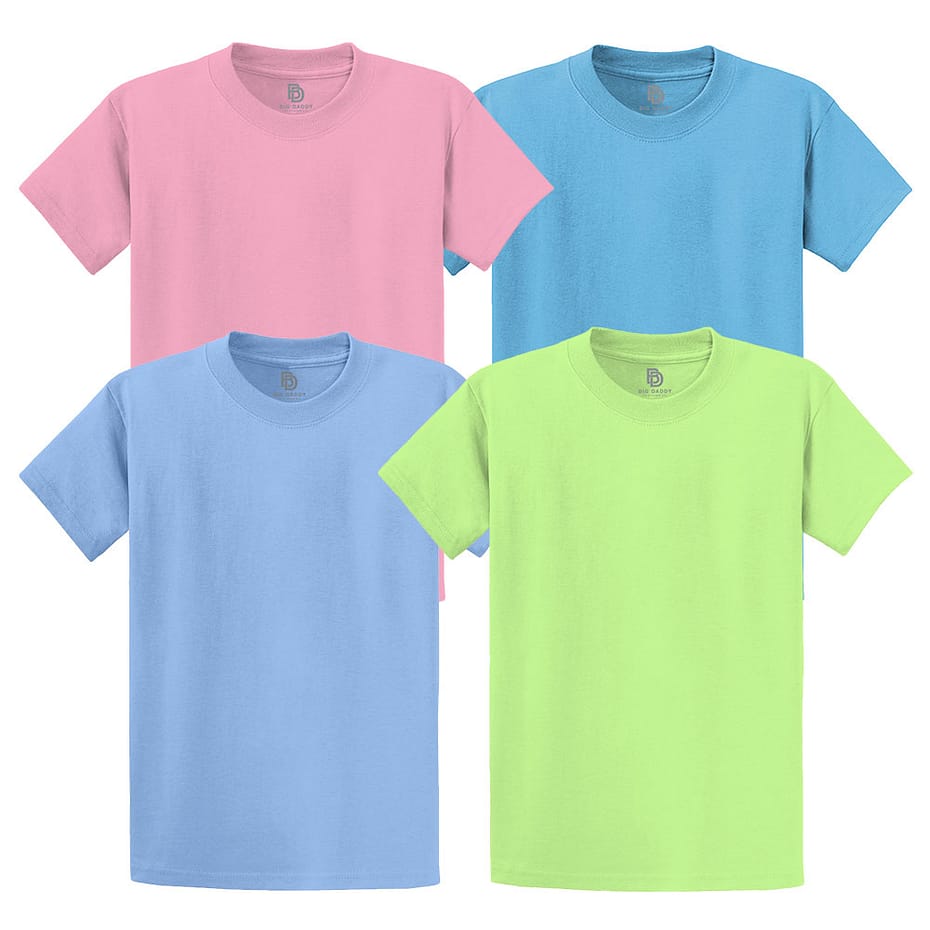 Big Daddy Spring Basics Short Sleeve Tee (4 Colors) | Big Daddy ...