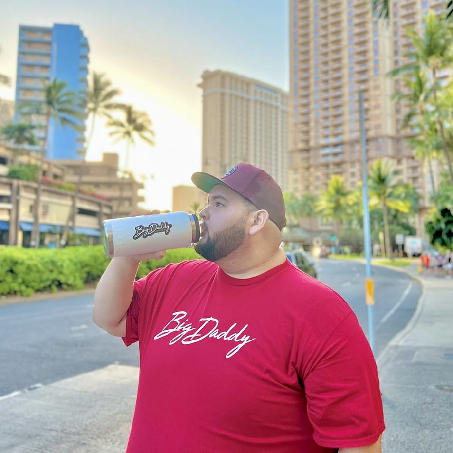Big Daddy Signature Short Sleeve Tee (Red) | Sizes 2XL- 6XL