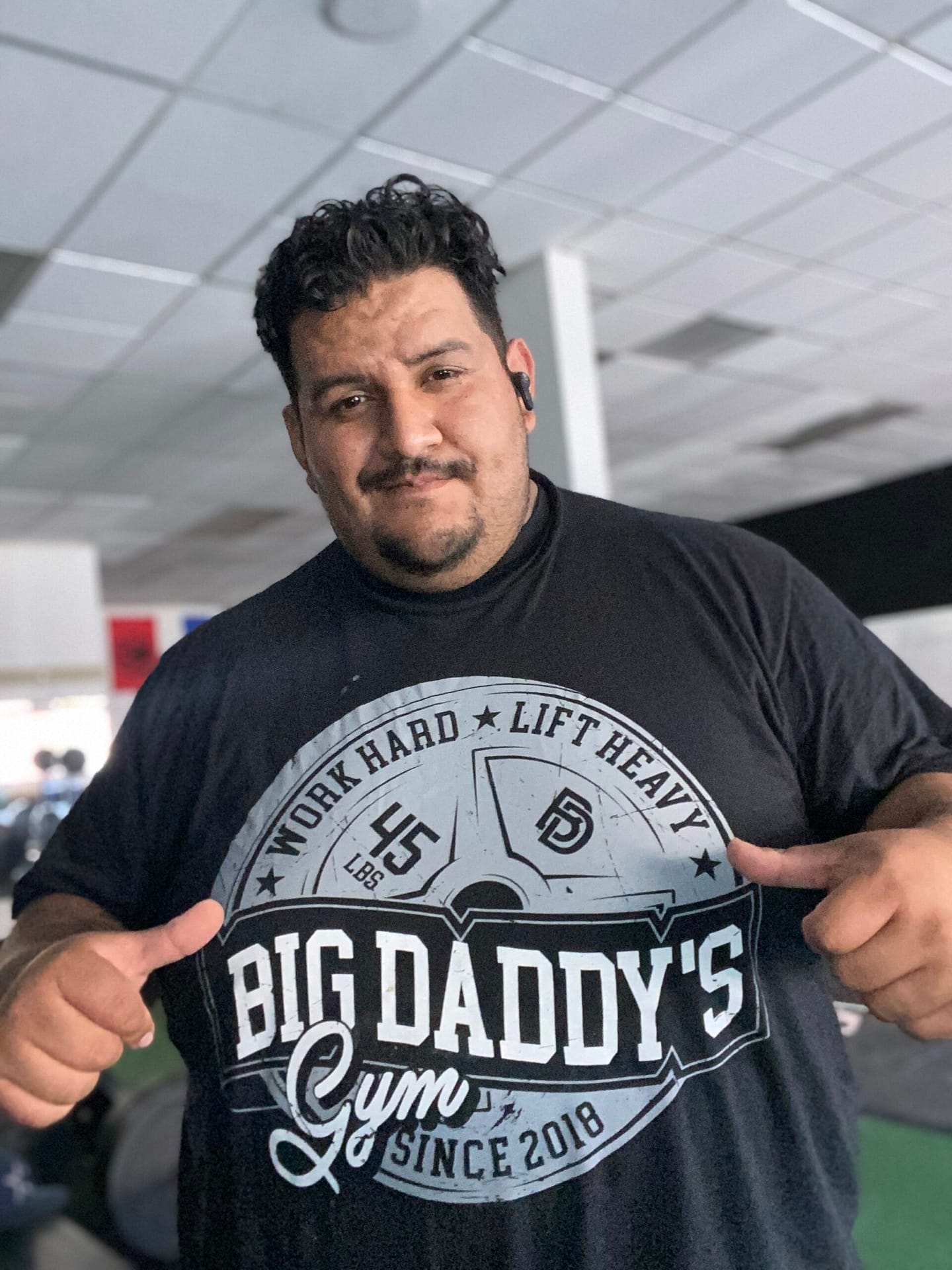 Big Daddy’s Gym Short Sleeve Tee (Black) | Big Daddy Clothing Co.