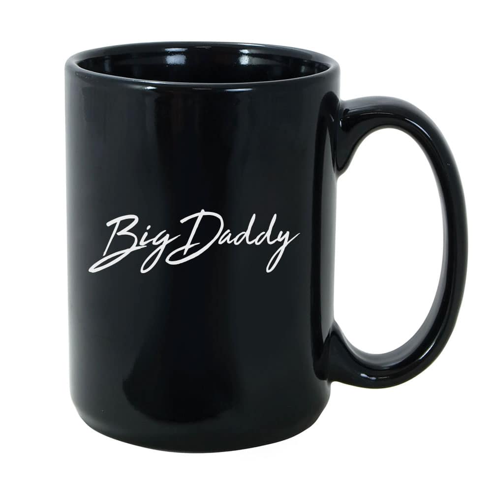 Big Daddy Signature Mug (Black) | Big Daddy Clothing Co.