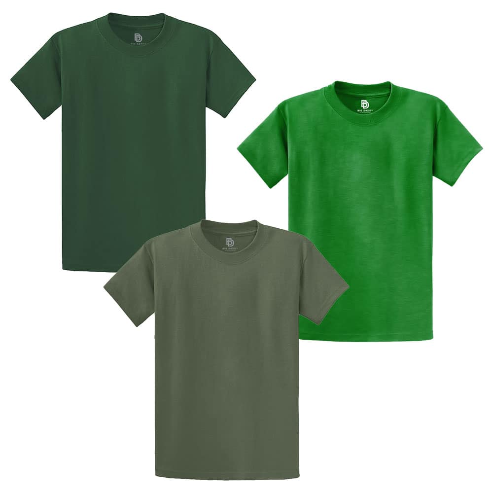 Big Daddy Green Basics Tee (3 Shades) | Big Daddy Clothing Co.