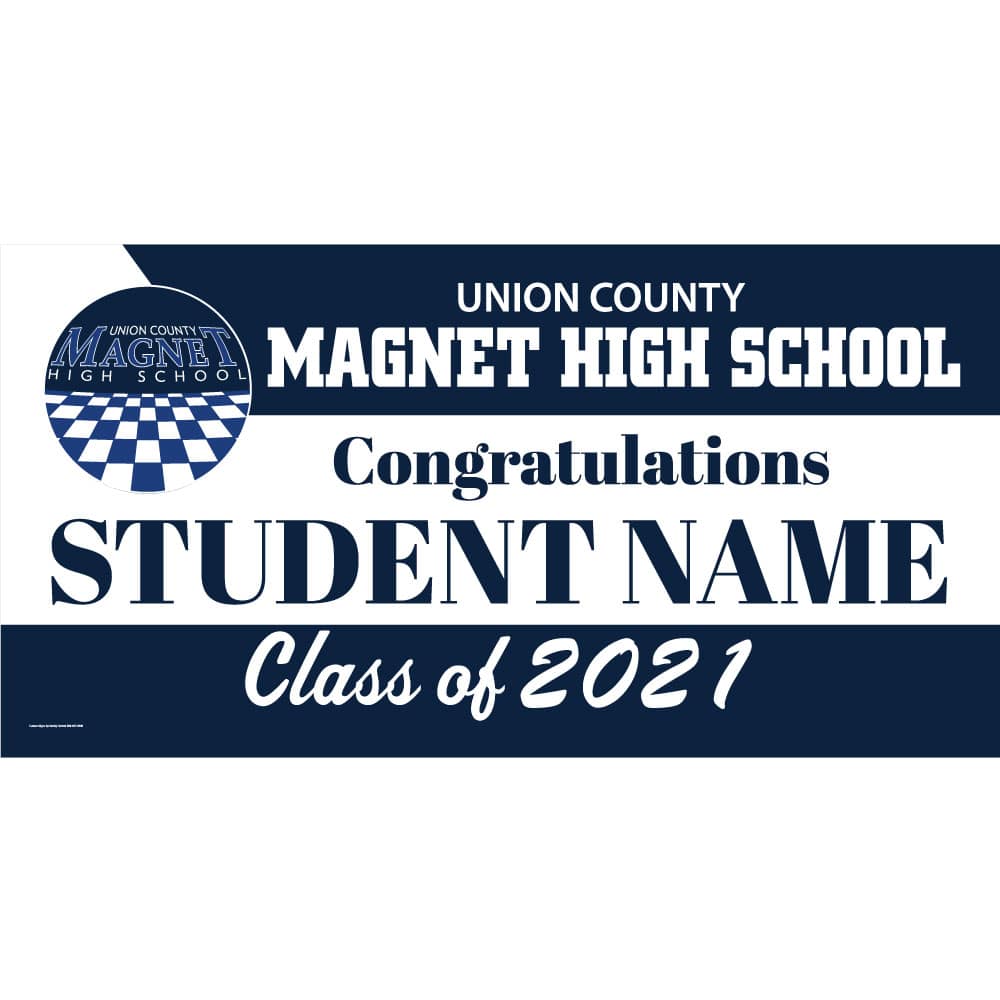 UCVTS Magnet High School Graduation 2021 Lawn Sign | VarsityCentralNJ.com