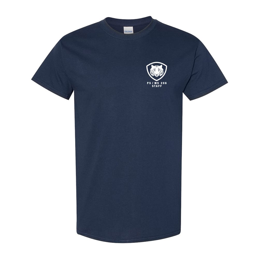 PS/MS 206 Short Sleeve Tee – Navy | VarsityCentralNJ.com