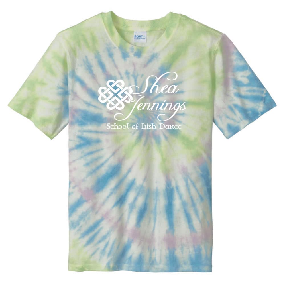 Shea Jennings Watercolor Spiral Tie Dye Tee | VarsityCentralNJ.com