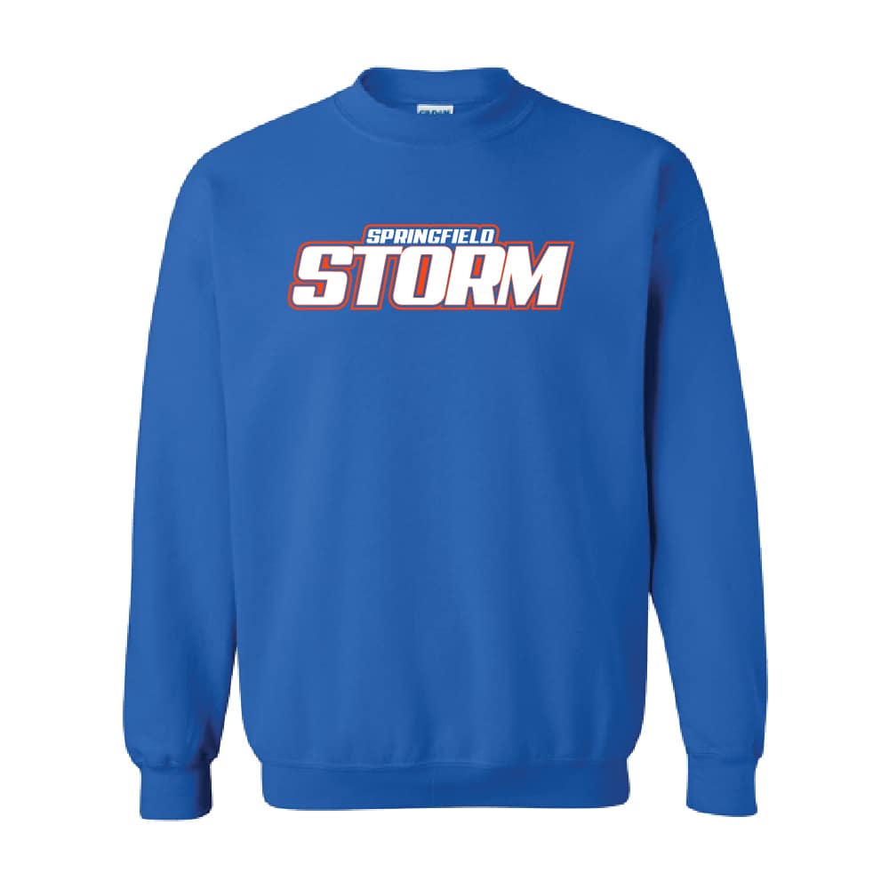 Springfield Storm Crewneck Sweatshirt – Royal | VarsityCentralNJ.com