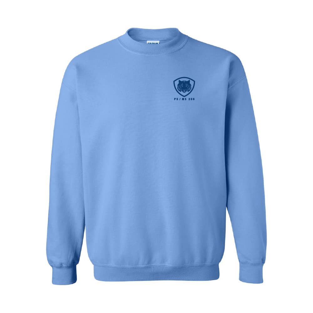 PS/MS 206 Crewneck Sweatshirt – Carolina Blue | VarsityCentralNJ.com