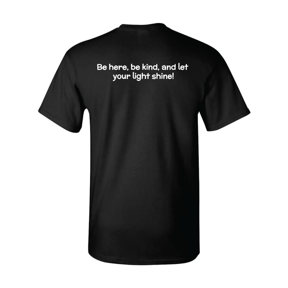 PS/MS 206 Staff Be here Tee – Black | VarsityCentralNJ.com