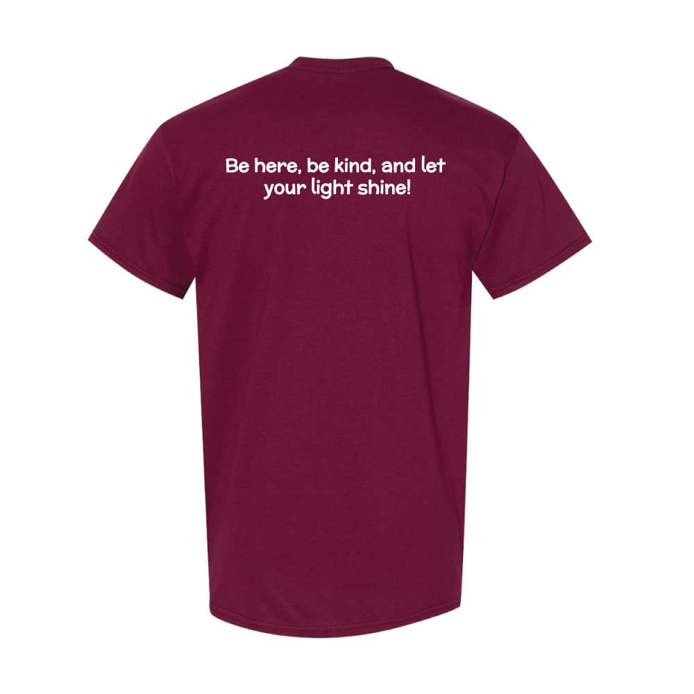 PS/MS 206 Short Sleeve Tee – Maroon | VarsityCentralNJ.com