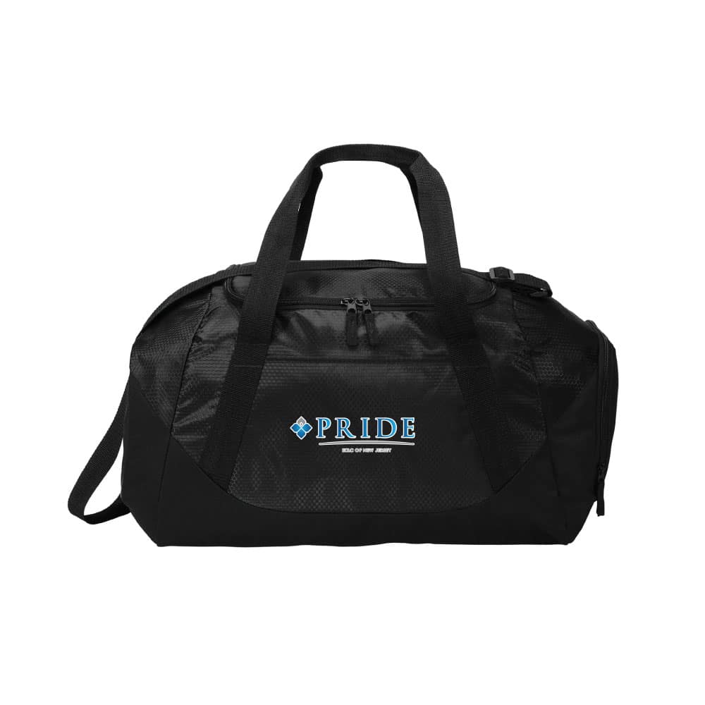 Pride PFO Embroidered Duffle Bag | VarsityCentralNJ.com