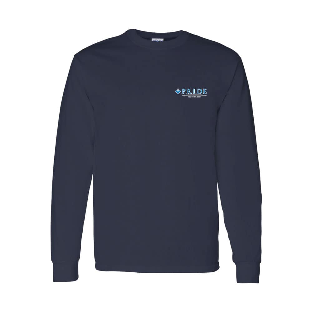 Pride PFO Long Sleeve Tee – Navy | VarsityCentralNJ.com
