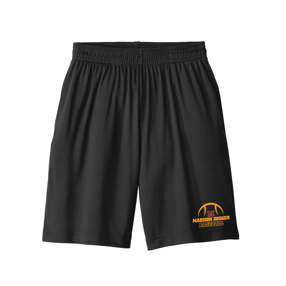 Madison Baseball Wicking Shorts w/ Pockets | VarsityCentralNJ.com